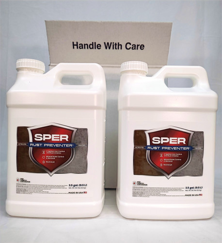 SPER Rust Preventer irrigation treatment