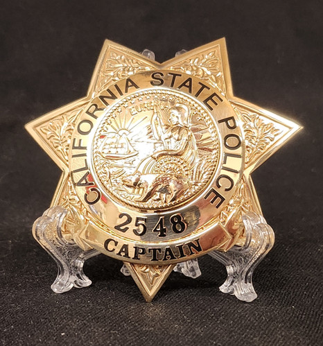 California State Police Badge | California Badge