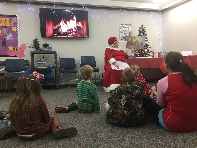 Christmas Story Time at Clover Library
