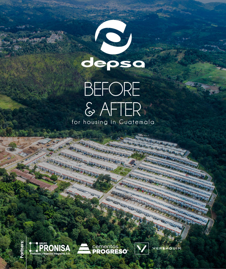 DEPSA sets the ‘before’ and ‘after’ for housing construction in Guatemala