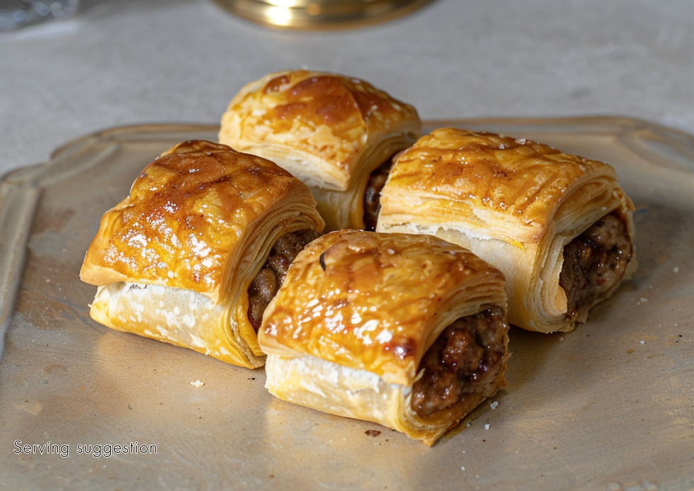 Mini Sausage Rolls Beef (Bigger Pack Size) | Foodmakers