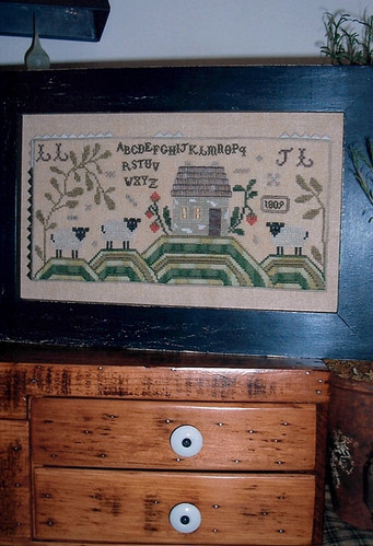 Three Sheep Sampler by Chessie & Me | KittenStitcher