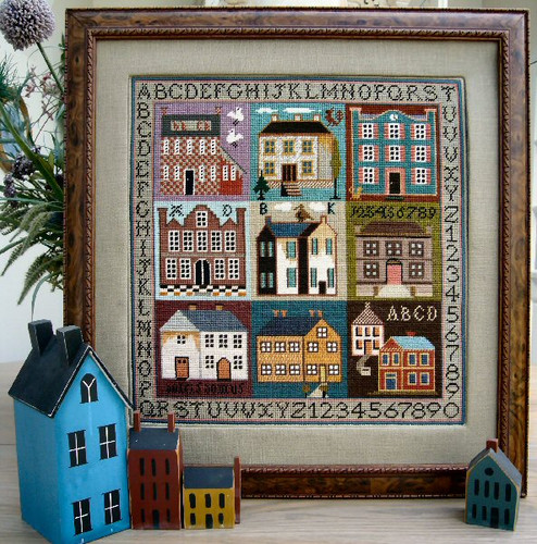 Sampler Houses by The Sampler Company | KittenStitcher