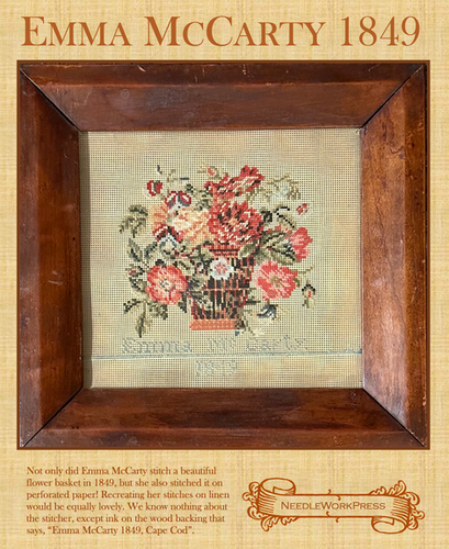 EMMA MC CARTY 1849 by Needlework Press | KittenStitcher