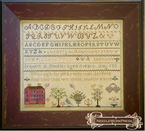 JENNETT A BUCKLEY by Needlework Press | KittenStitcher