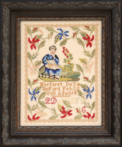 Margaret Doyle 1850 by Hands Across the Sea Samplers | KittenStitcher