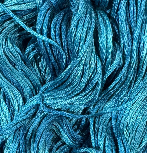 CERULEAN Sampler Threads 5-Yard Skein by The Gentle Art | KittenStitcher