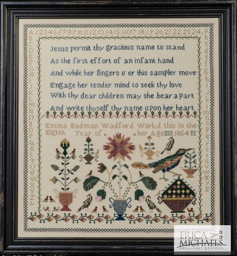 EMMA BADMAN BRADFORD by Erica Michaels | KittenStitcher