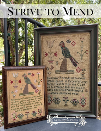 STRIVE TO MEND by NeedleWork Press | KittenStitcher