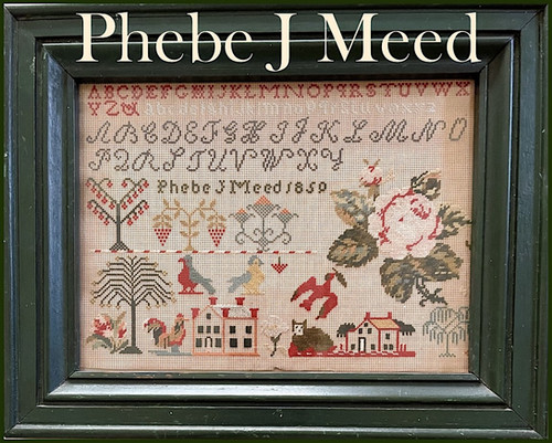 Phebe J Meed by Needlework Press | KittenStitcher