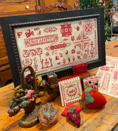 LONE EAGLE SAMPLER by Needlework Press | KittenStitcher