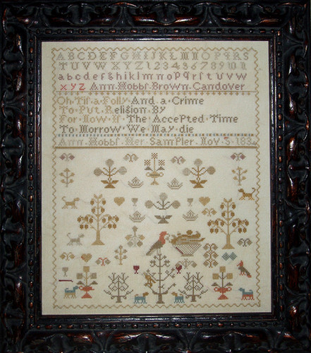 Ann Hobbs: A Springtime Sampler | KittenStitcher