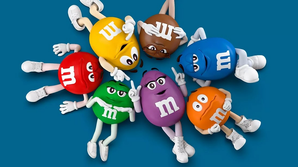 O Rebranding do M&M's e o tchau aos mascotes.