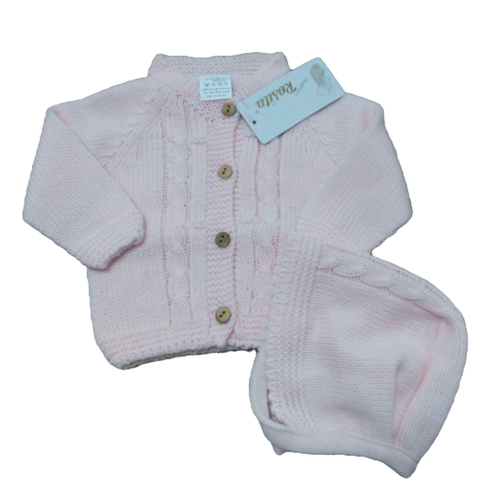 Rosita - Knitted Cardigan & Hat | www.zarnibaby.co.uk