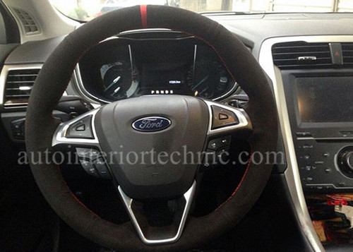 Ford Fusion Steering Wheel Wrap | AutoInteriorTechnic