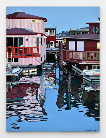Sausalito Reflections | Alex Nizovsky Solo Art Exhibition - 420 Litho ...