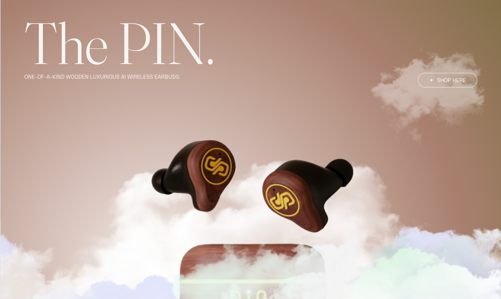 The Pin Universe | One-of-its-kind Wooden Premium Earbuds