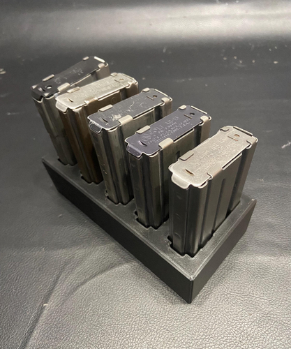 AR-15 magazine holder , holds 5 AR magazines | Trav Mfg