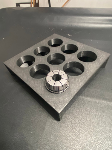 ER 50 collet rack holder | Trav Mfg