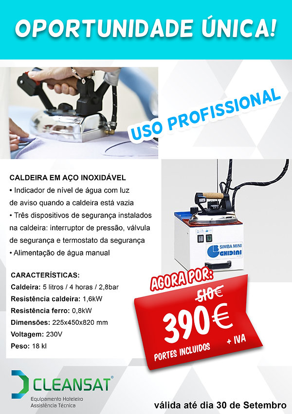 Equipamentos Hotelerios e Assistência Técnica | CLEANSAT | Évora