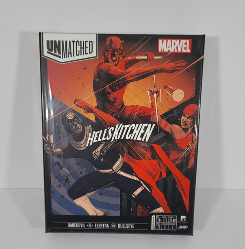 Nerdcave Collectibles Unmatched Hell's Kitchen Marvel Board Game