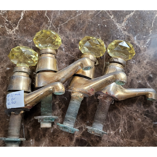 Taps with Crystal Knobs | Upcycle Design