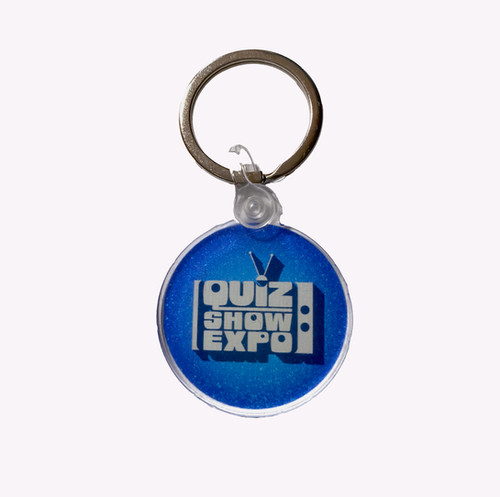 Quiz ShowExpo Custom Logo Keychain | Quiz Show Expo