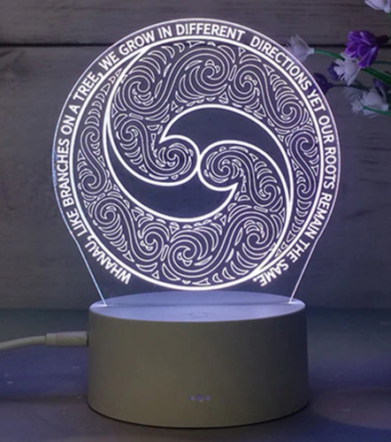 LED Night Light - Whanau Roots | SomethingKiwi