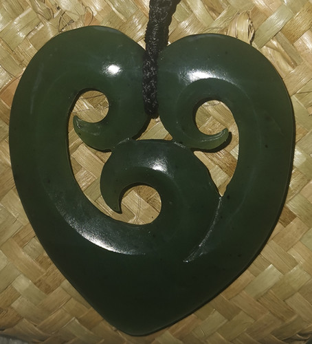 Triple Koru Heart | SomethingKiwi