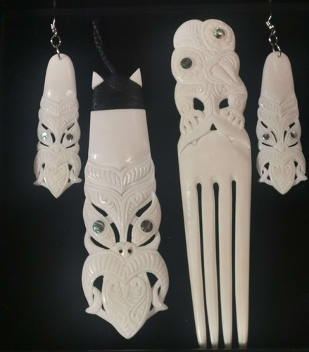 Tiki Bone Set | SomethingKiwi