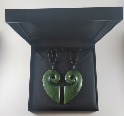 XL Split Heart Pendant | SomethingKiwi