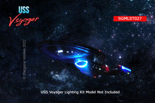Star Trek Lighting Kit USS Voyager Lighting Kit Only | Stargazer Models