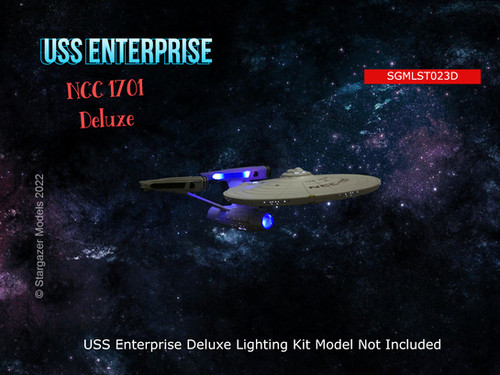 Star Trek Lighting Kit USS Enterprise Refit 1/350 Polar Lights Deluxe ...