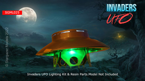 Invaders UFO Lighting Kit | Stargazer Models