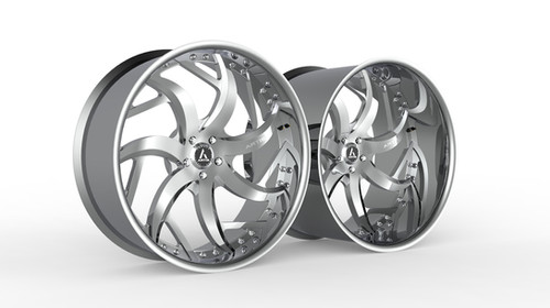 Artis Forged Sin City deep lip 3D Model | Capone Designs