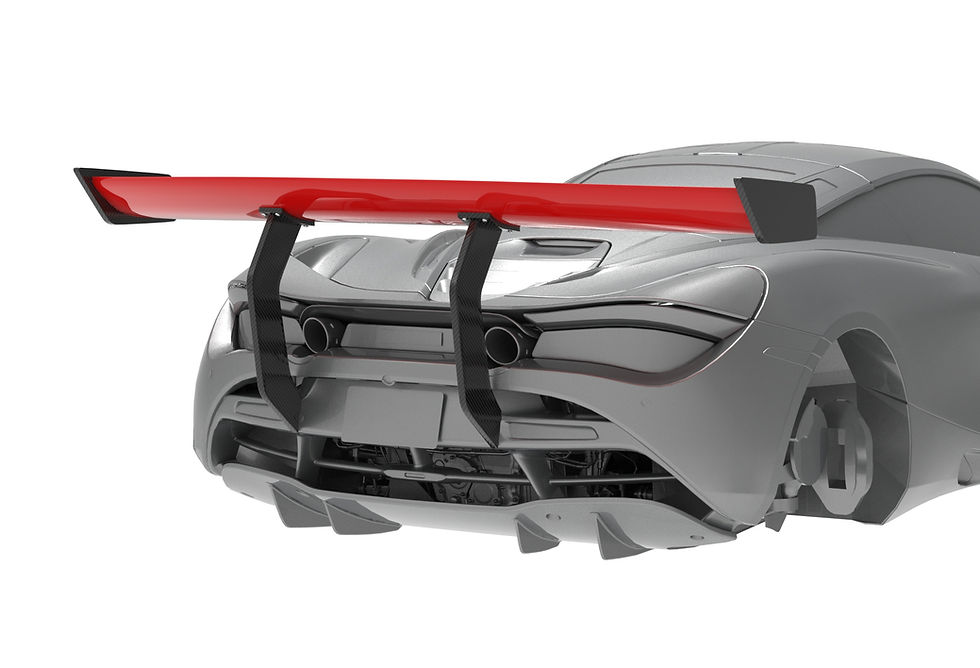 Spoiler Mclaren 720s DDE 3d model | Capone Designs