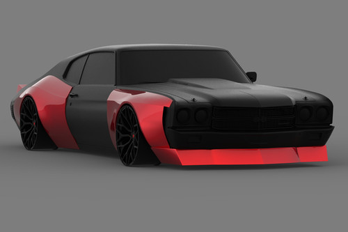 Bodykit Chevrolet Chevelle 1970.zip | Capone Designs