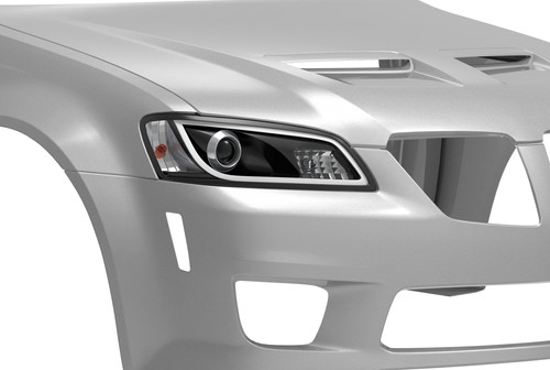Headlight Pontiac G8 LED DLR 2008-2010 3d model | Capone Designs