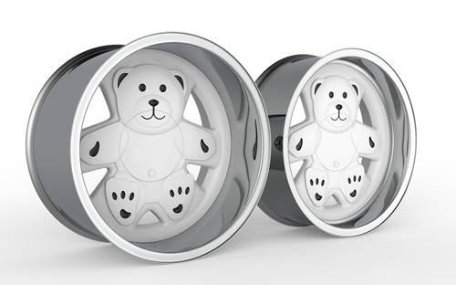 Ronal Teddy Bear deep lip 3d model | Capone Designs