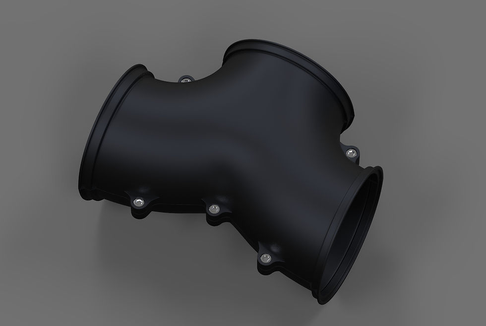 Y connection pipe | Capone Designs