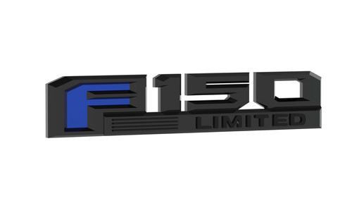 Badge Ford F-150 Limited 3d model | Capone Designs