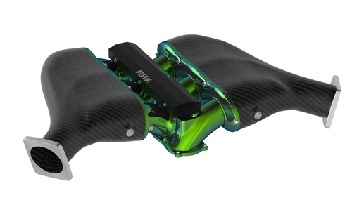 Intake Alpha Performance R35 GT-R Carbo FiberManifold | Capone Designs