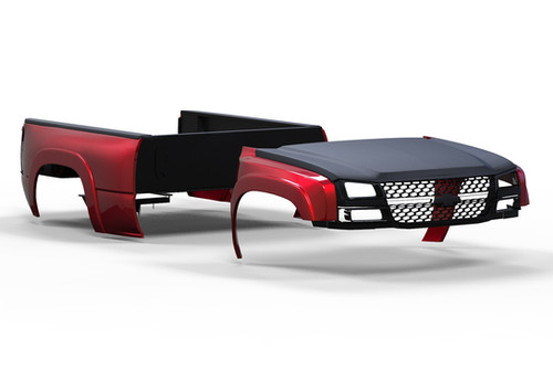 BodyKit Chevrolet Silverado 2003-2006 | Capone Designs