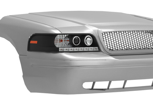 HeadLight LED DLR Ford Crown Victoria 1998-2011 3d Model | Capone Designs