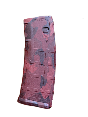 Urban Red Camo-Magpul Pmag | Odin Laser Works