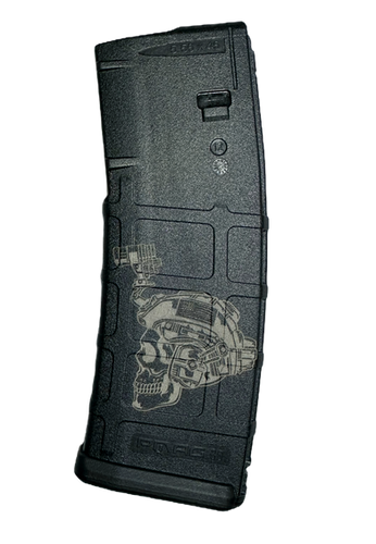 Night Vision Skull-Magpul Pmag | Odin Laser Works