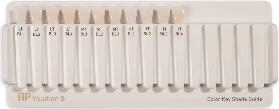 APV S Color Key Shade Guide | AP Dental
