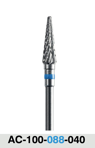 Carbide Double Cut medium - Cone pointy | AP Dental