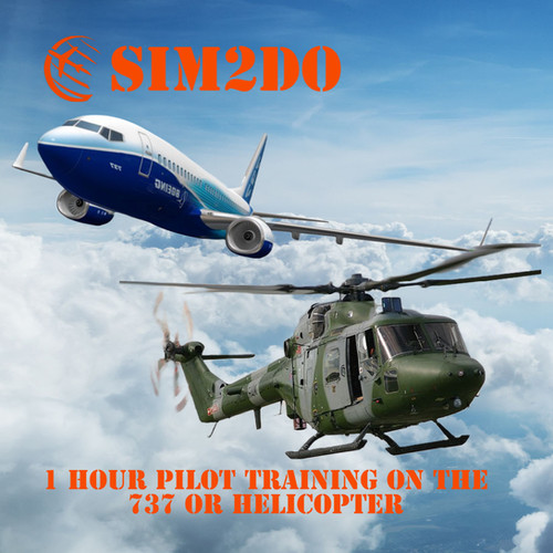 1 Hour Pilot Training Helicopter or Boeing 737 (Weekdays only) From | Sim2do Simulators