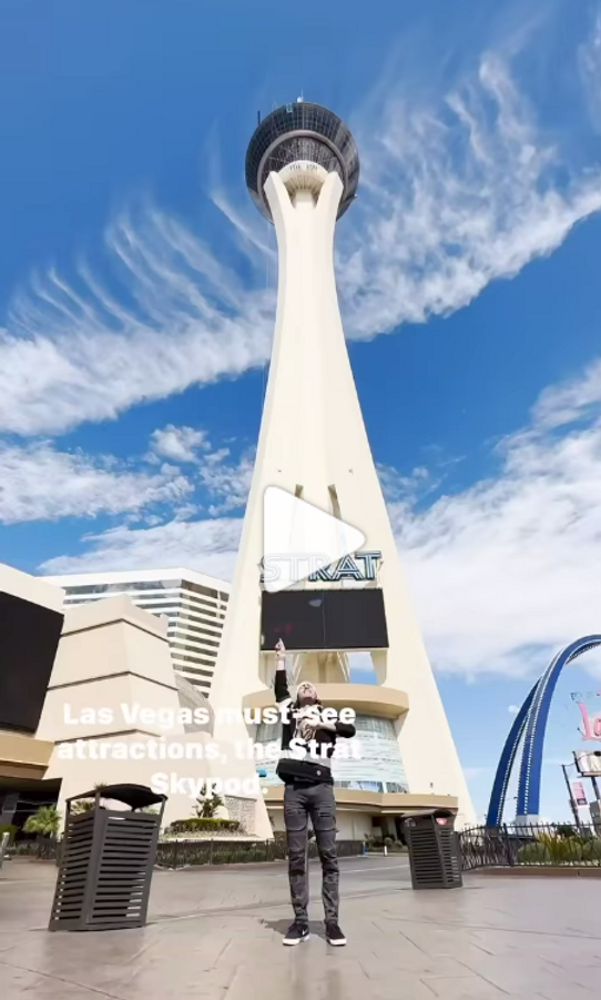 Las Vegas Must See Attractions: The Strat Vegas Skypod